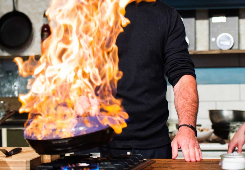 El flambeado es algo más que un espectáculo | El Digital de Asturias